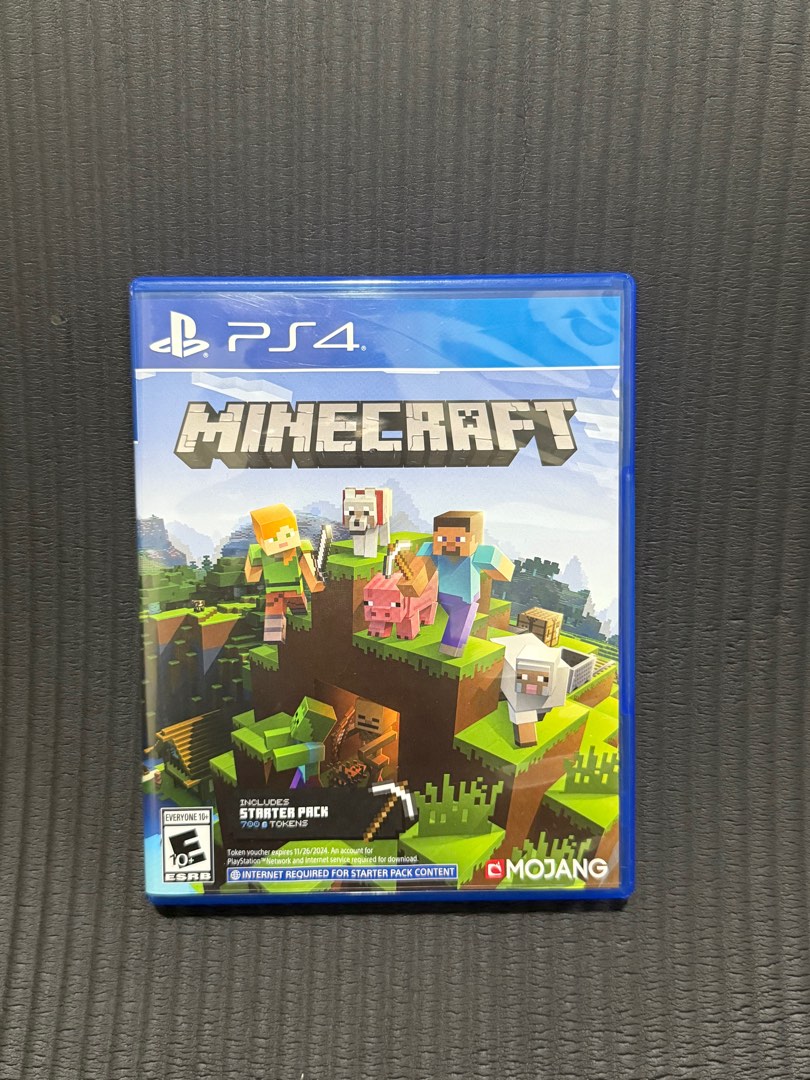Minecraft PS4 Game (R1), Video Gaming, Video Games, PlayStation on Carousell