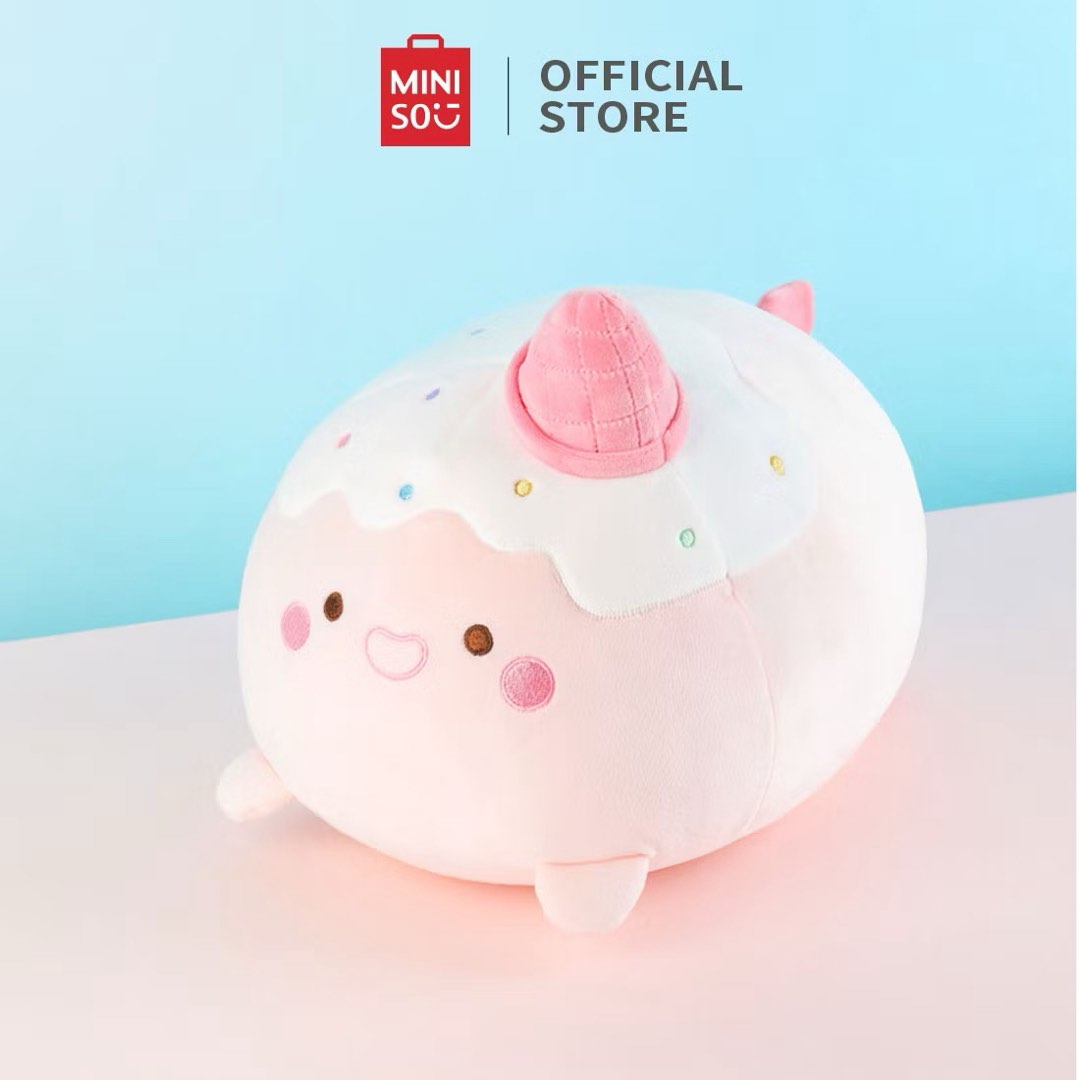 MINISO Boneka Bantal Guling Lucu Lembut Plush Mainan Boneka Mainan ...