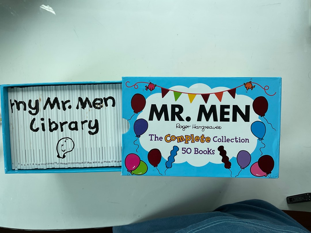 Mr Men Complete Collection, 興趣及遊戲, 書本 & 文具, 兒童書籍 - Carousell