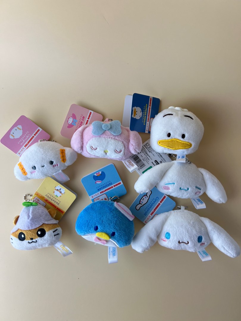 original sanrio plush keychain from japan (tuxedo sam cogimyun ...