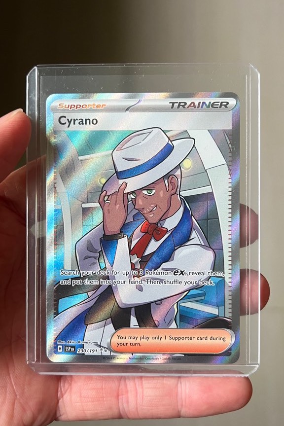 Pokemon Cyrano Full Art Surging Sparks, Hobbies & Toys, Toys & Games on ...