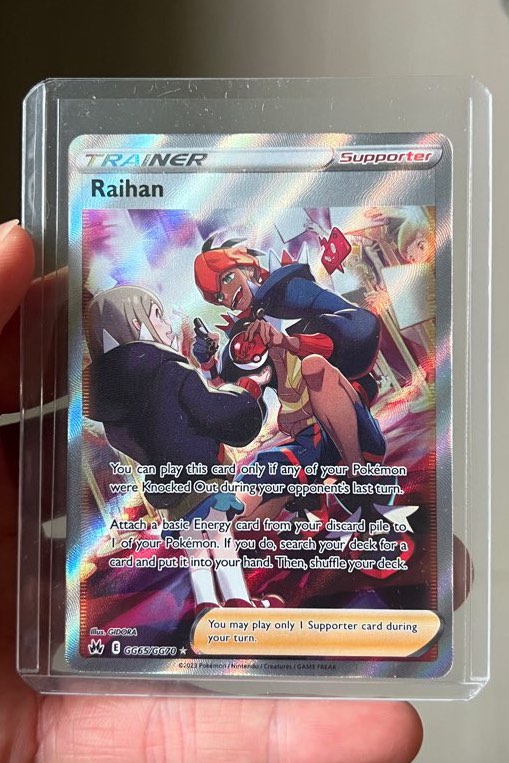 Pokemon Raihan GG Crown Zenith, Hobbies & Toys, Toys & Games on Carousell