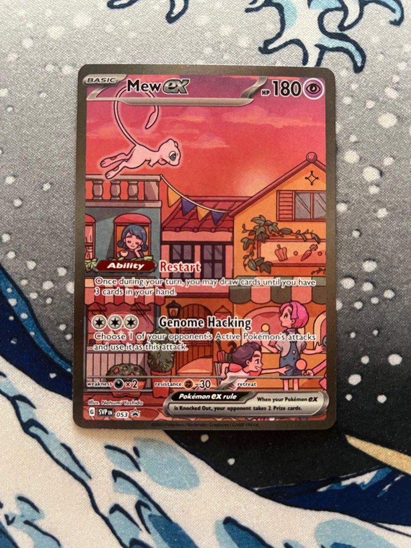 Pokemon TCG Cards: Mew ex SIR SAR Special Illustration Art Rare 151 ...