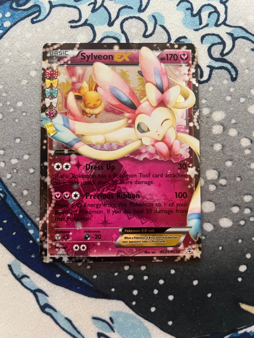 Pokemon TCG Cards: Sylveon EX RC21 XY Generations Radiant Collection RC ...