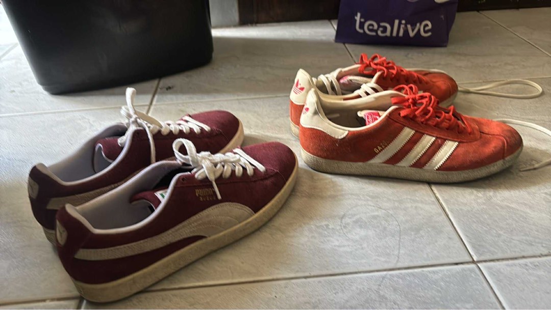 PUMA SUEDE ADIDAS GAZELLE AS PACK, Men's Fashion, Footwear, Sneakers on ...