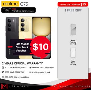 Realme c75 For Sale | Mobile Phones | Carousell Singapore