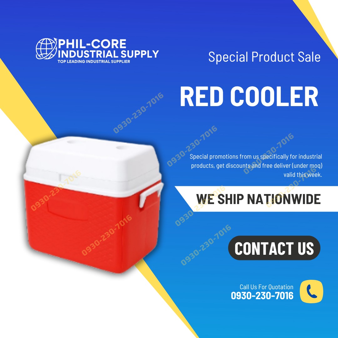 Red Cooler / Cooler Box / Red Cooler / Blue Cooler / Clean Cooler Box ...