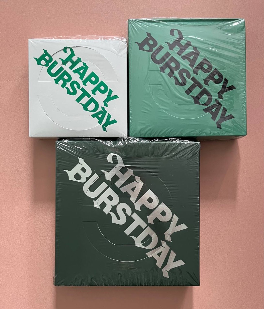 SG INSTOCK SVT Seventeen HBD Happy Burstday unsealed album new burstday ...