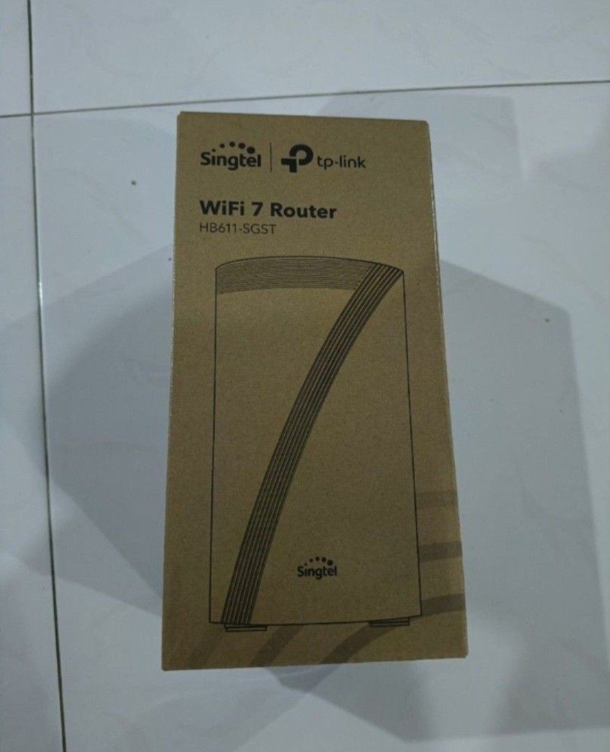 Singtel TP-Link WiFi 7 Router HB611-SGST, Computers & Tech, Parts ...