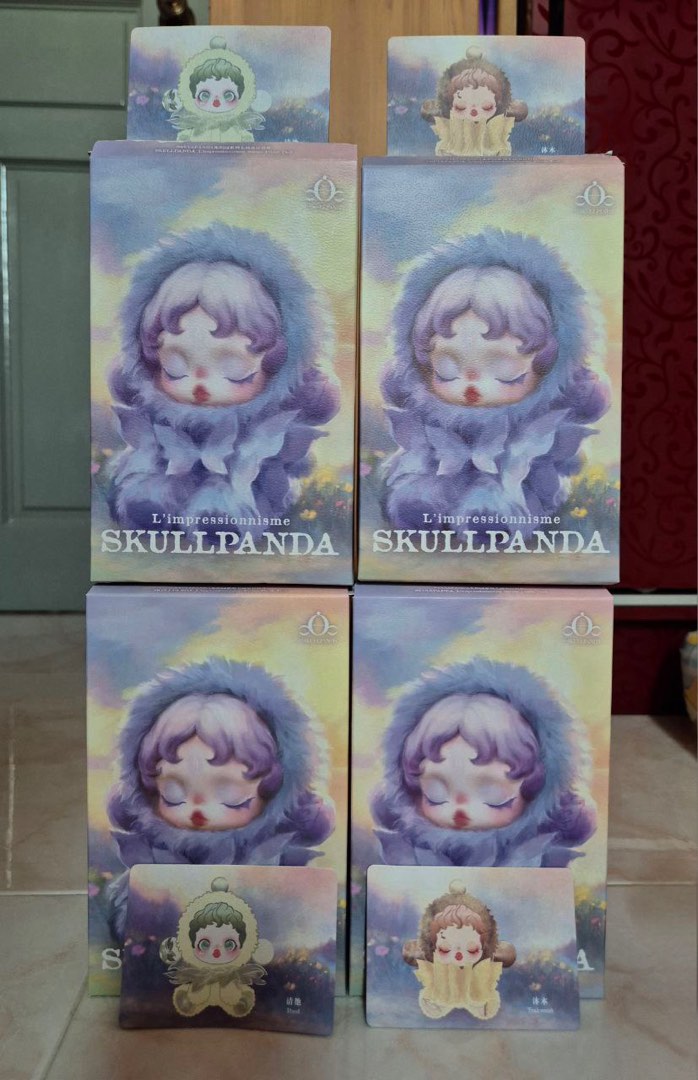 Skullpanda impressionnisme, Hobbies & Toys, Toys & Games on Carousell