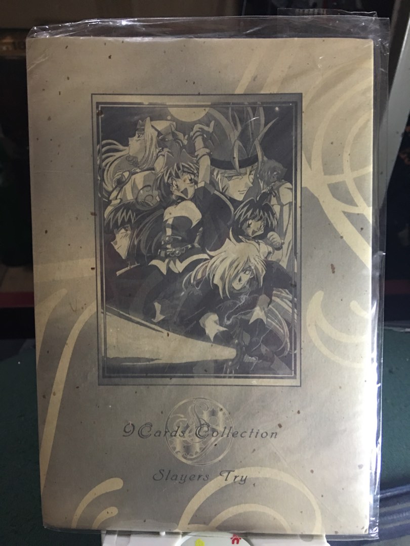 Slayers Try Post card Lina Inverse / Naga the serpent 9 pieces Set ...