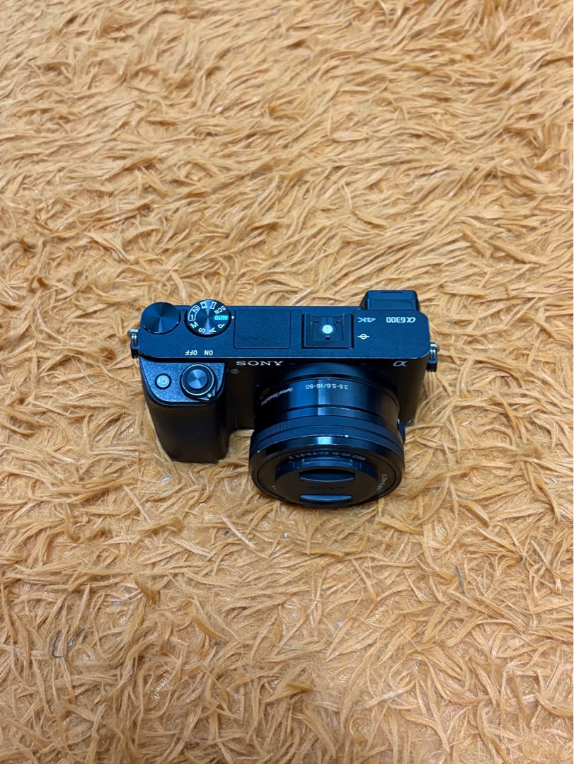 Sony A6300 Body + Kit lens, Photography, Cameras on Carousell
