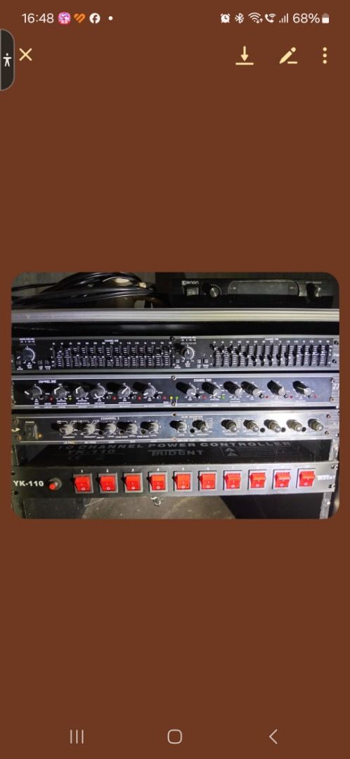 Sound system amplifier m audio 3600/ challenger gladiator 5000watts ...