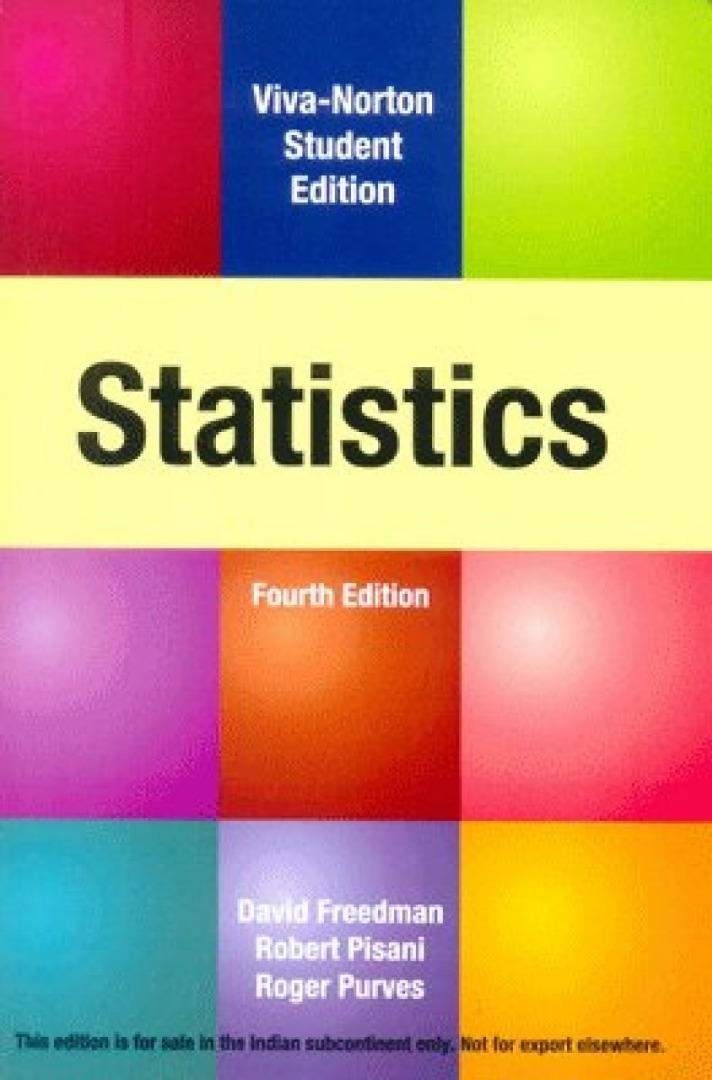 Statistics, Fourth Edition - Textbook, Hobbies & Toys, Books ...