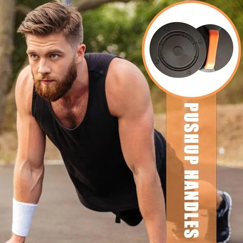 Strength Training Pushup Stands 1 Pair Of Rotating Handle Pushup Bars ...