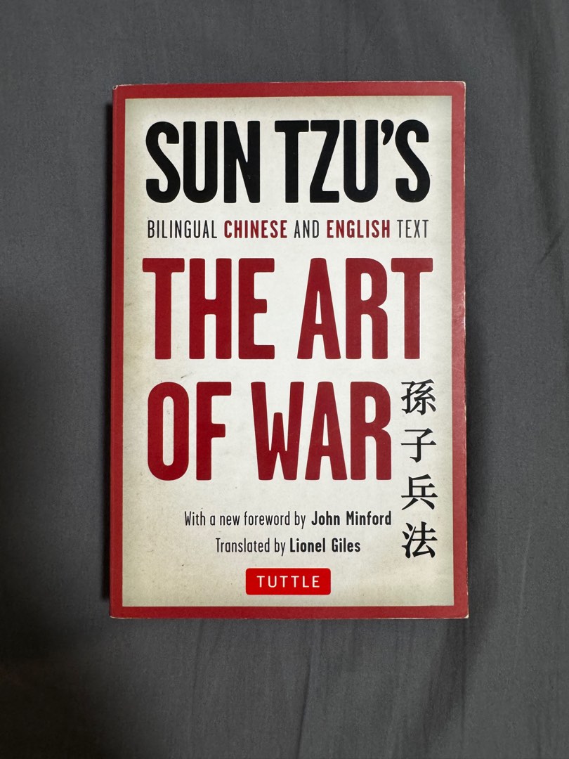 Sun Tzu's The Art of War - Bilingual Edition, Hobbies & Toys, Books ...