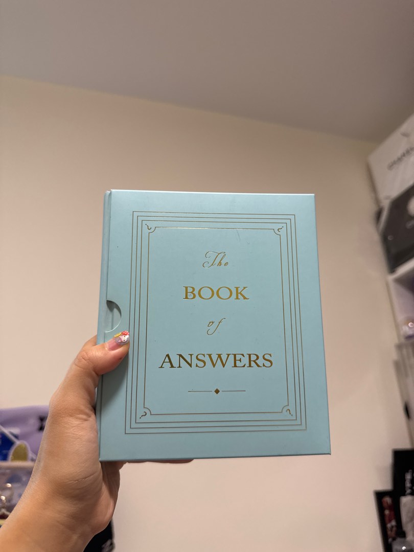 The Book of Answers, Hobbies & Toys, Books & Magazines, Fiction & Non ...