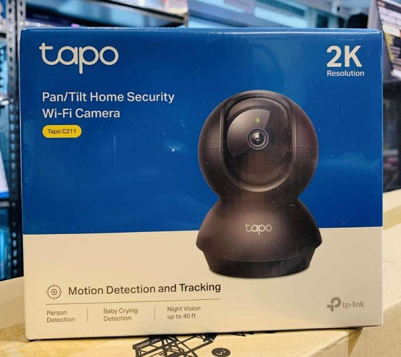 📌TP-Link Tapo C211 360° 2K Pan/Tilt Home Security Wi-Fi Camera | WiFi ...