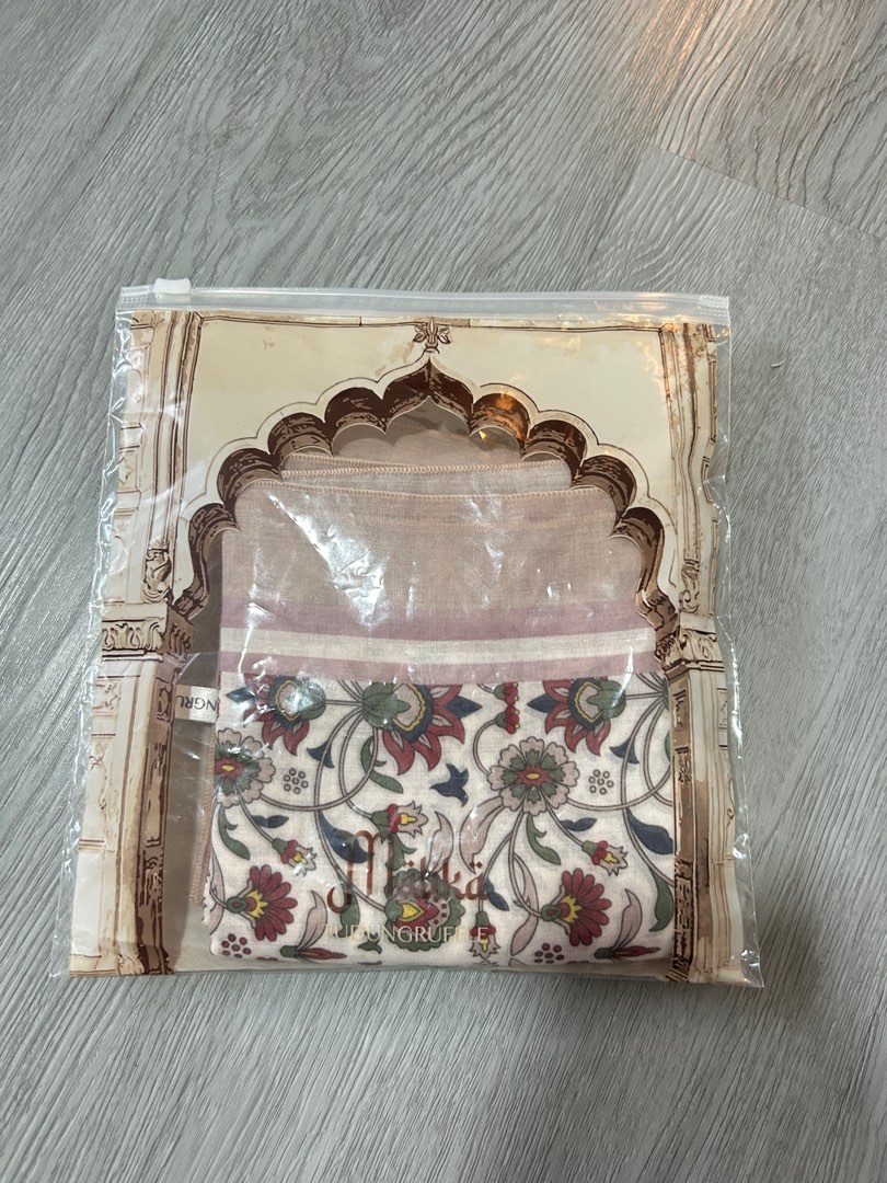 Tudung Ruffle Malika in Noura, Women's Fashion, Muslimah Fashion ...