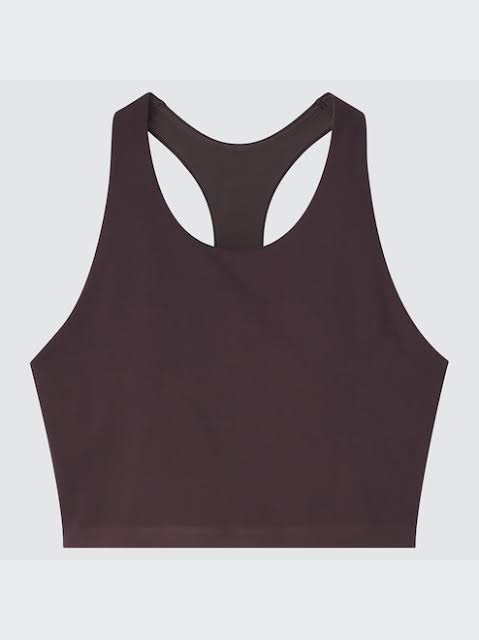 uniqlo crop top, Fesyen Wanita, Pakaian Wanita, Atasan di Carousell