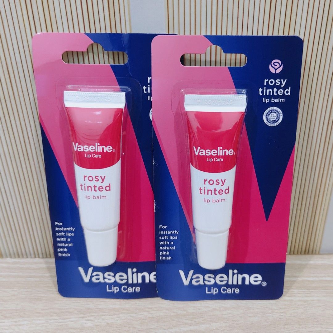 VASELINE ROSY TINTED LIP BALM 10G, Barang Yang Dicari di Carousell