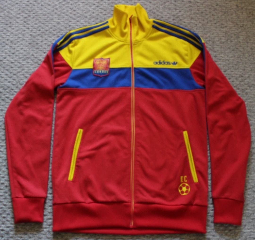 Vintage Adidas Ecuador World Cup Track Jacket Soccer Football Rare, Men ...