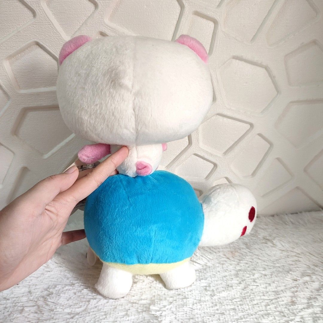 Vintage Rare San-X Momo Panda Riding Turtle-kun Plush with Hardtag ...