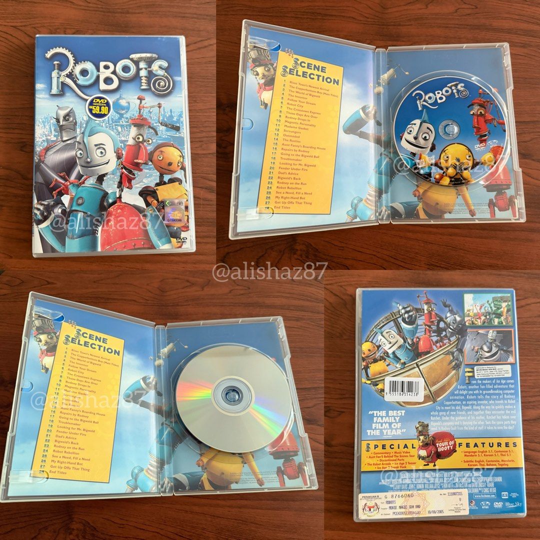 [WTS] Original DVD English Movies / Robin Williams / Ewan McGregor ...