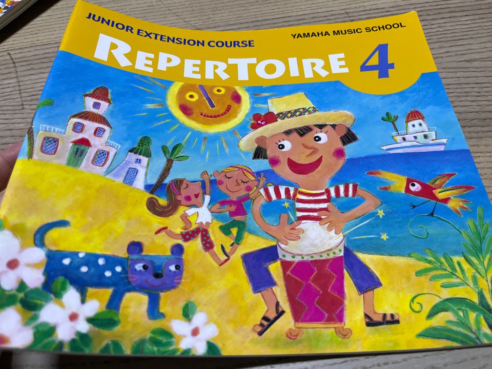 Yamaha JXC repertoire 4, Hobbies & Toys, Books & Magazines, Textbooks on Carousell