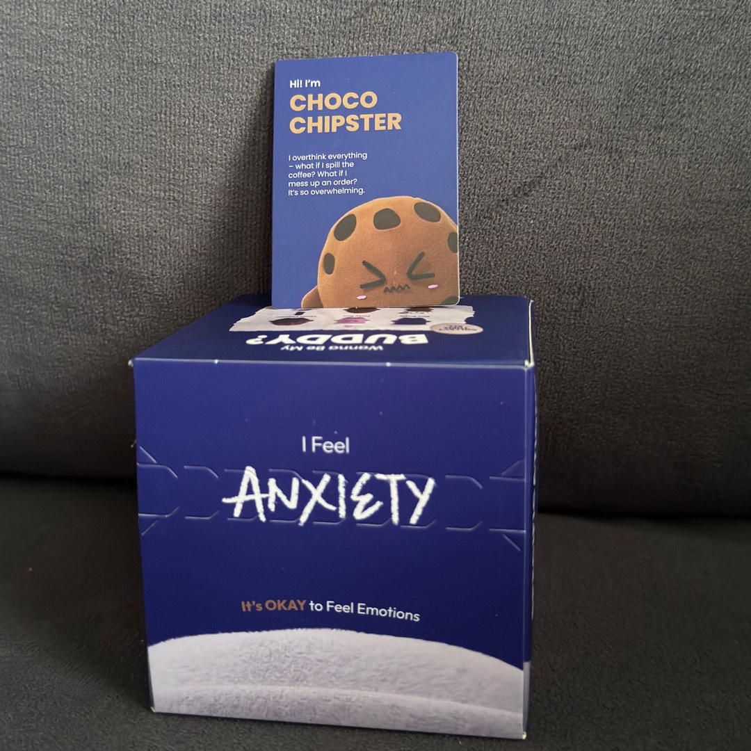 Zus Buddy Choco Chipster Anxiety [limited edition], Hobbies & Toys ...