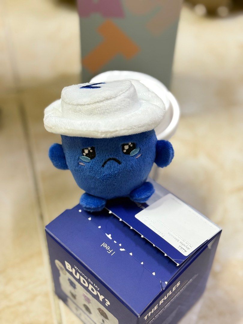 ZUS BUDDY SAD - Blue Buddy, Hobbies & Toys, Toys & Games on Carousell