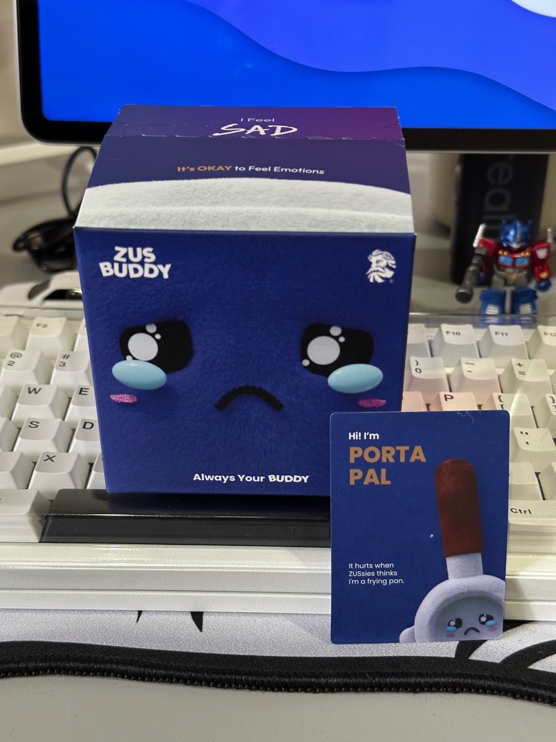 Zus Buddy Sad - Portal Pal, Hobbies & Toys, Toys & Games on Carousell