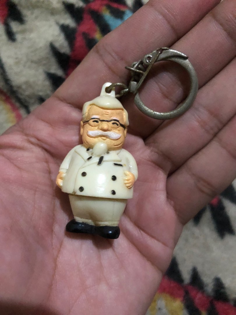 1981 KFC Kernel figure charm, Hobbies & Toys, Toys & Games on Carousell