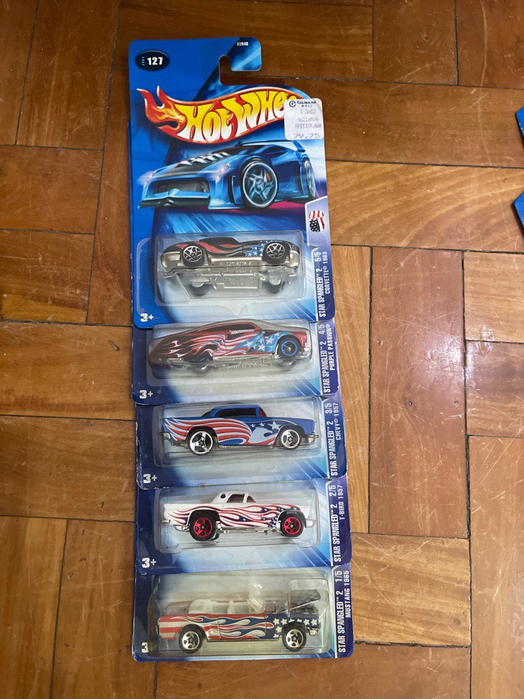2004 Hot Wheels Star Spangled "2 COMPLETE SET, Hobbies & Toys, Toys ...