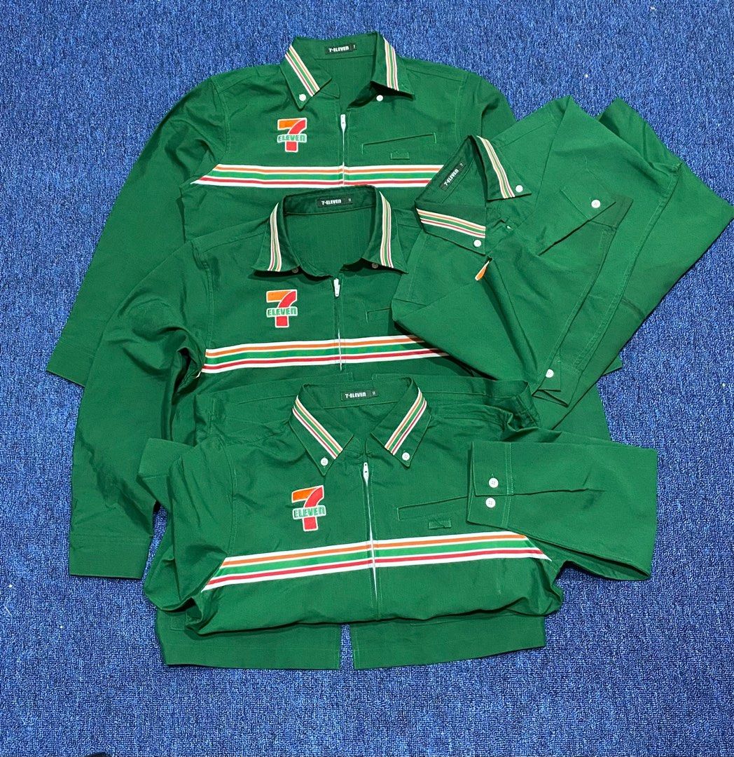 7eleven Uniform Jacket, Men's Fashion, Coats, Jackets and Outerwear on ...