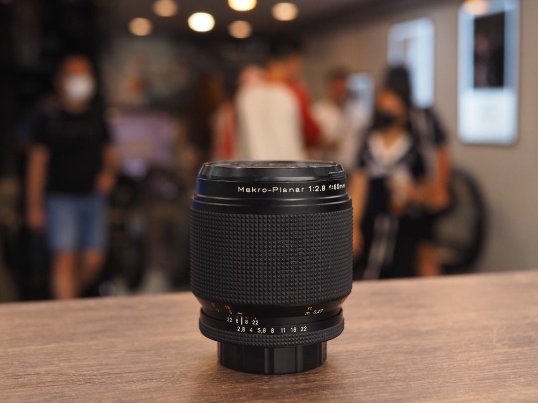 [ CY Mount ] CONTAX Carl Zeiss S Planar T* 60mm F2.8 Macro Lens, 攝影器材 ...