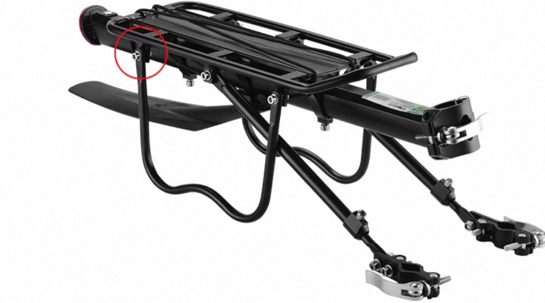 Adjustable Black Bike Rack, Sports Equipment, Bicycles & Parts, Parts ...