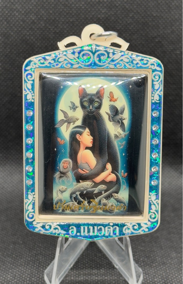 Aj Meow/Aj Bank - Black Cat Goddess Meowdum Setthi Locket, Hobbies ...