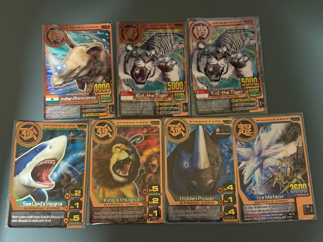 Animal Kaiser Plus Version 2 Bronze Rare cards, Hobbies & Toys, Toys ...