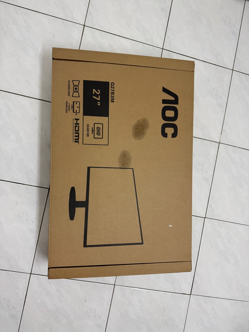 Aoc monitor 2k 100hz brand new, Computers & Tech, Desktops on Carousell