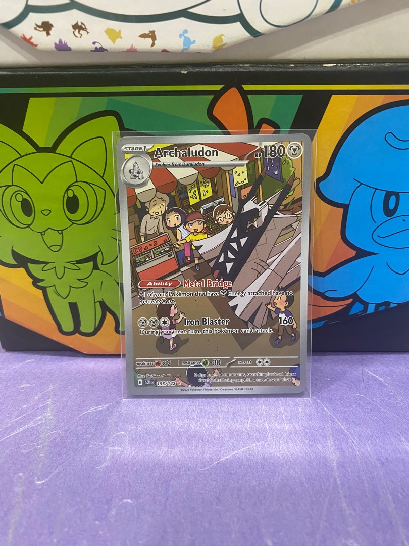 Archaludon - 155/142 - Illustration Rare (IR) - Pokémon Scarlet ...