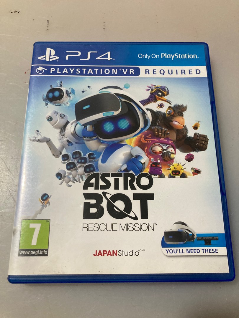 Astro Bot Rescue Mission (PS4 PSVR Games), Video Gaming, Video Games, PlayStation on Carousell
