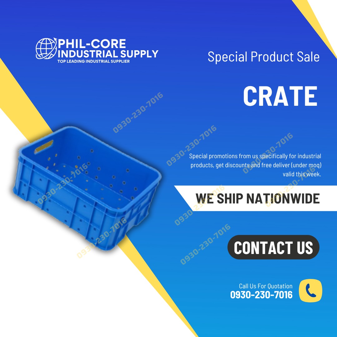 Blue bread crates / crate reversable / crate reversable / plastic ...