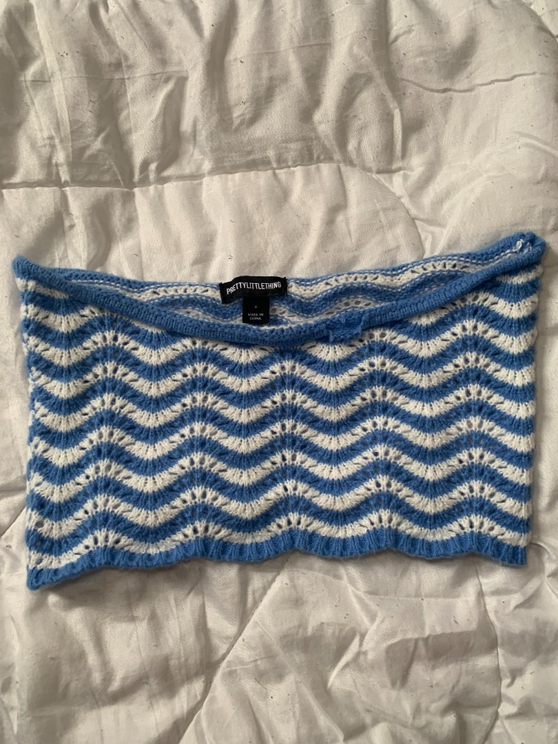 Branded Crochet Tube Top, Women's Fashion, Tops, Sleeveless on Carousell