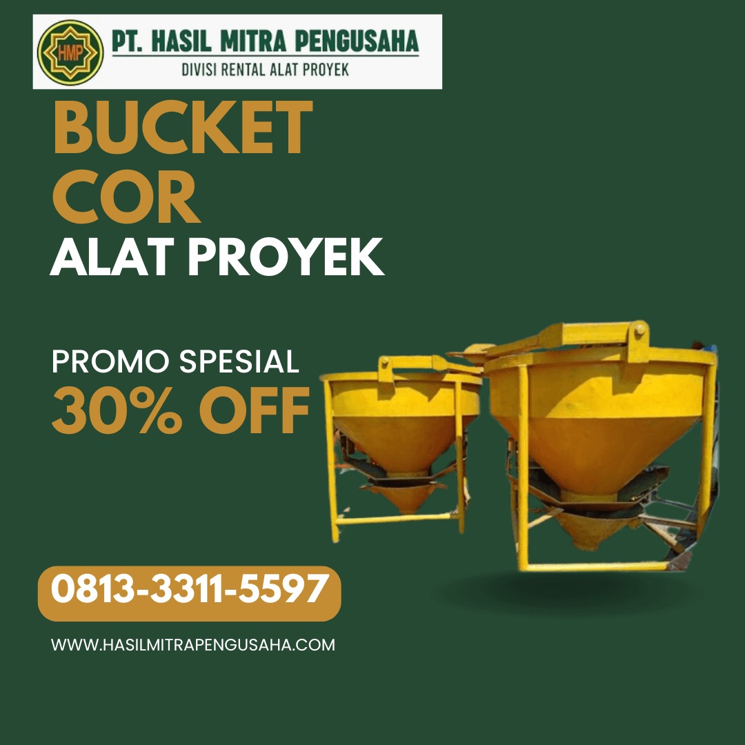 Bucket Cor Situbondo Provinsi Jawa Timur | Sewa Bucket Cor Terbaik ...