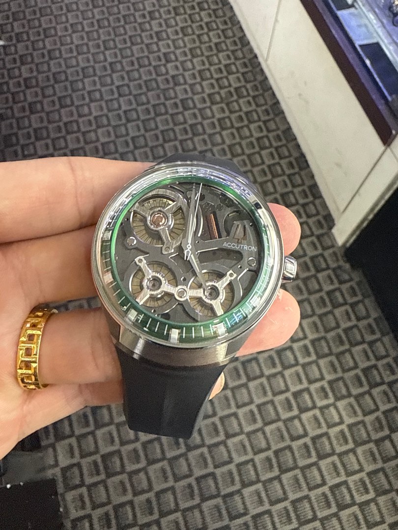 BULOVA ACCUTRON DNA ELECTROSTATIC, Men's Fashion, Watches & Accessories ...