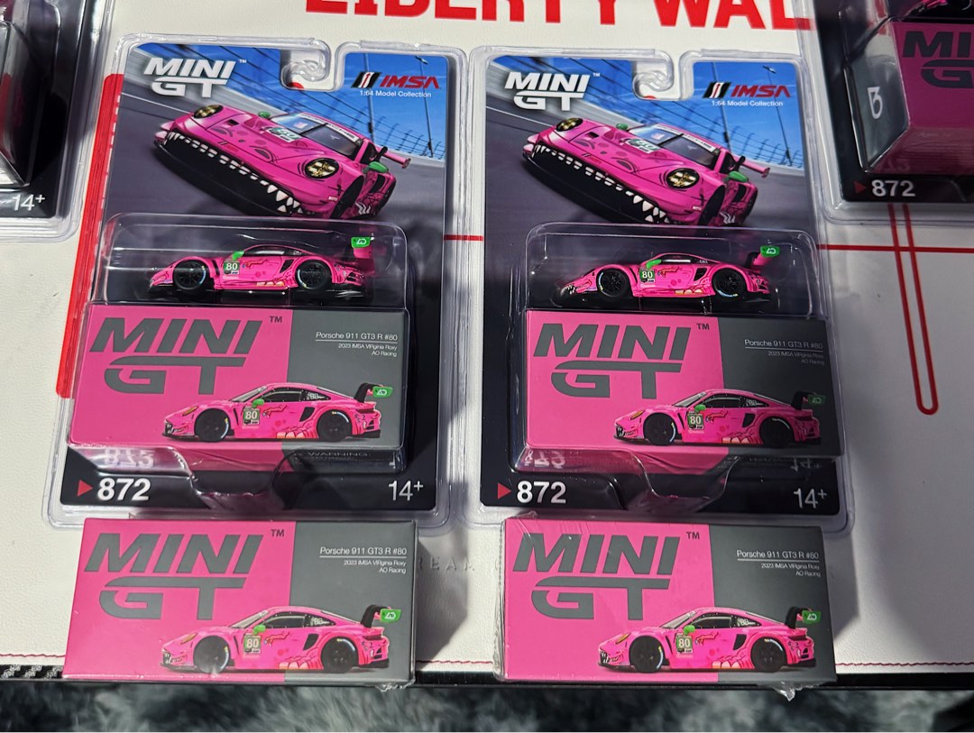 [Bundle] Mini GT Roxy Porsche 911 GT3 R IMSA 80 872, Hobbies & Toys ...