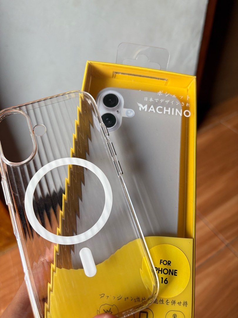 case ip16 MACHINO magsafe, Telepon Seluler & Tablet, Aksesoris Tablet ...