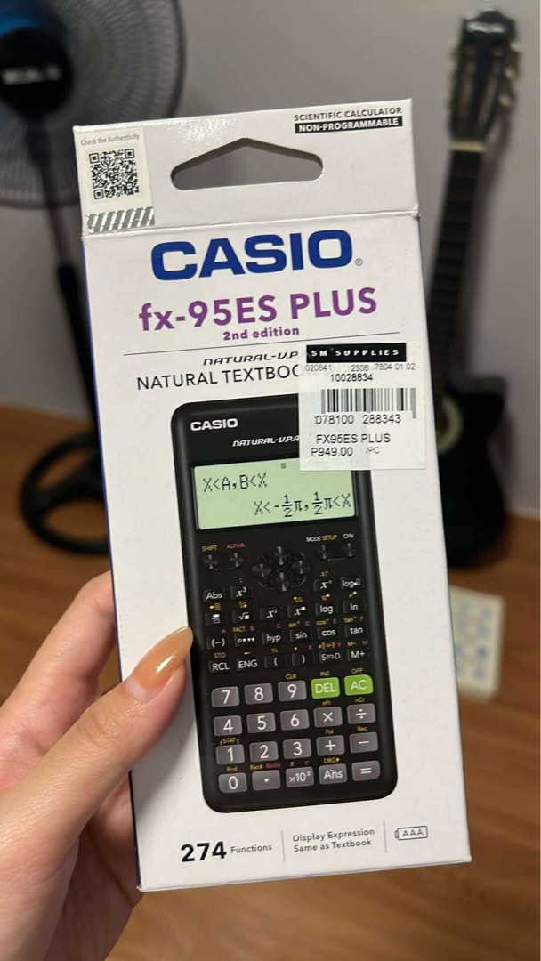 CASIO fx 95ES PLUS, Computers & Tech, Office & Business Technology on ...