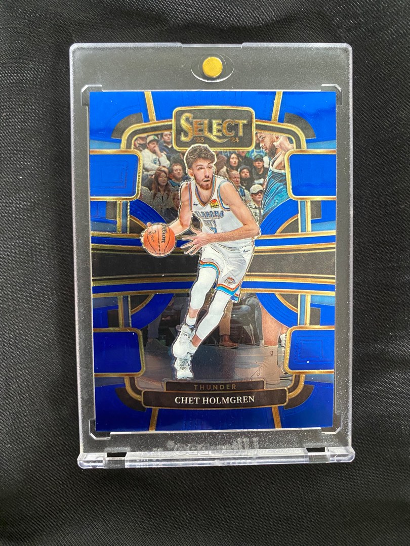 Chet Holmgren Panini Select Concourse nba cards okc, Hobbies & Toys ...